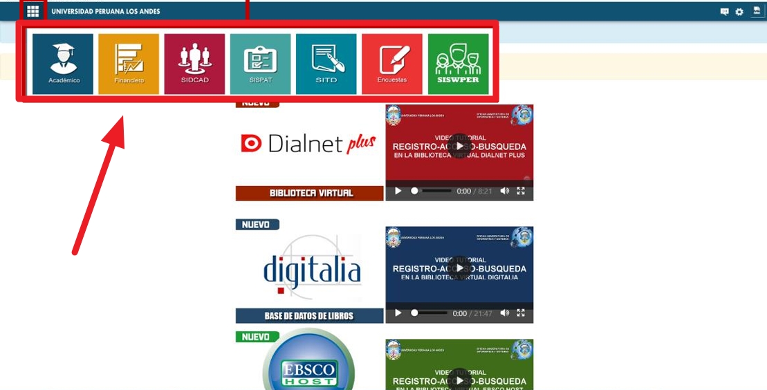 Intranet UPLA - Campus Virtuales en Perú